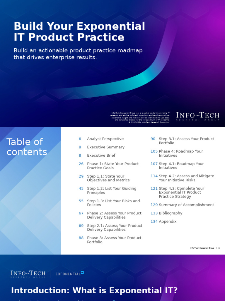 01-Build-Your-Exponential-IT-Product-Practice-Phases-1-4 | PDF ...