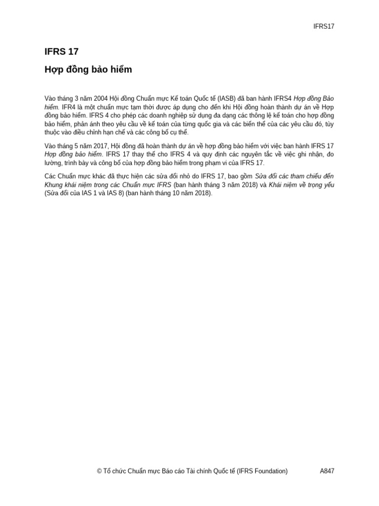 Ifrs 17 | PDF
