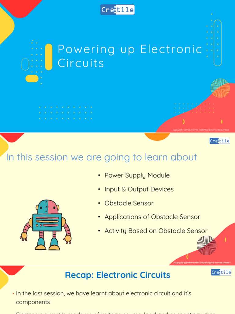Powering up electronic devices | PDF | Infrared | Power Supply