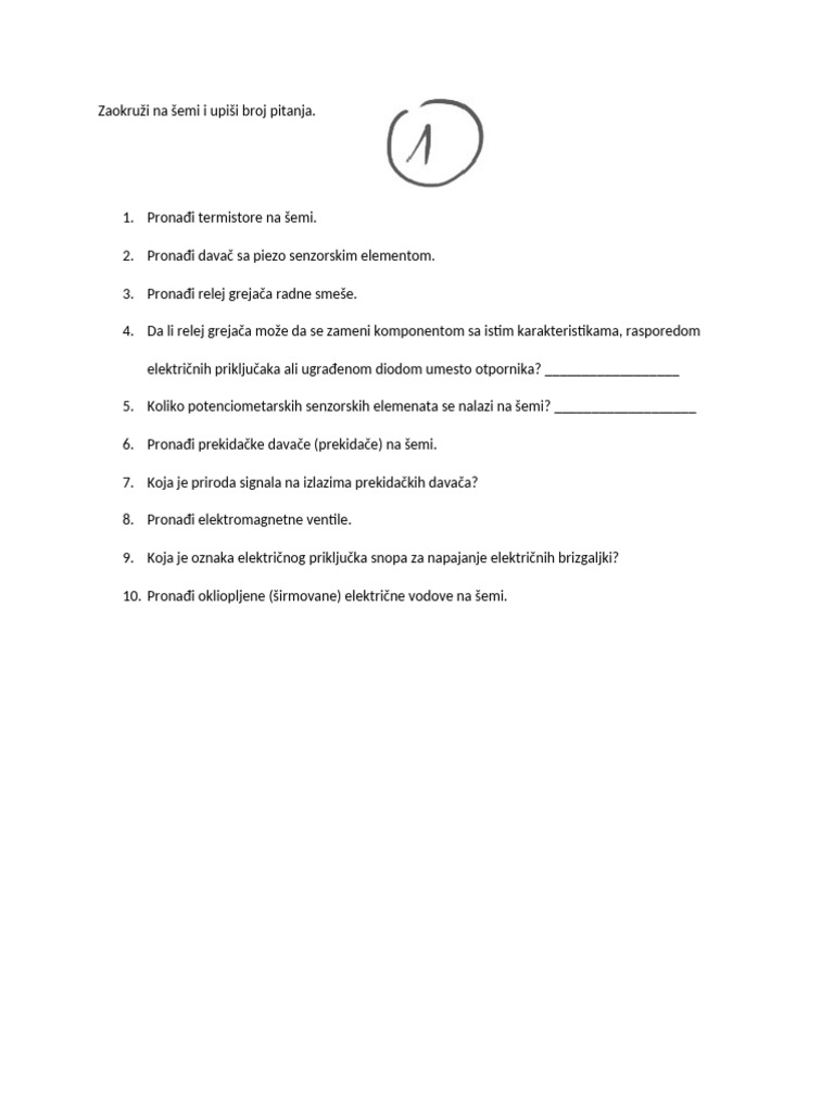 Test Simboli Na Semi | PDF