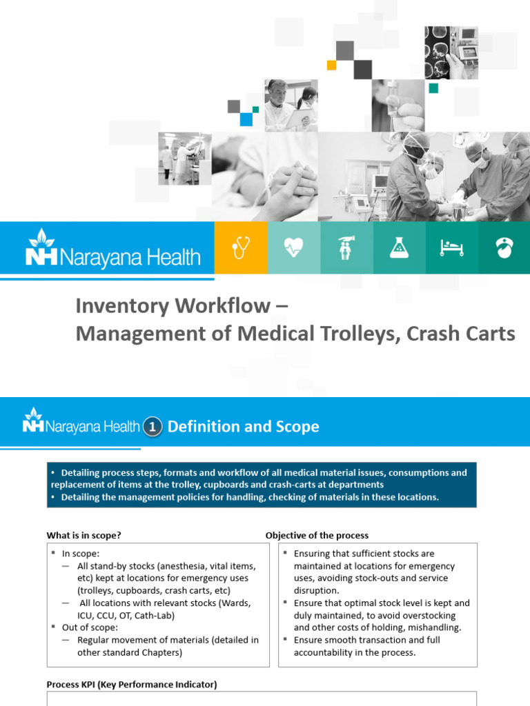 2b.Material Handling - Medical Trolleys, Crash Carts v1.1 | PDF ...