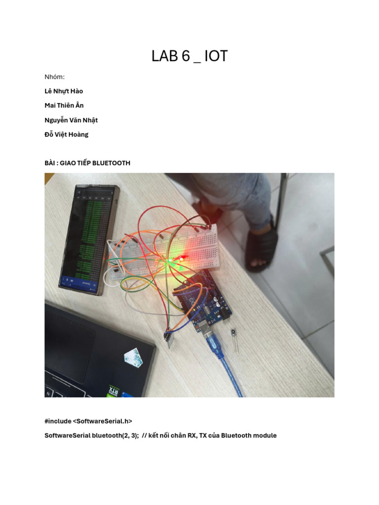 Lab6 Iot | PDF