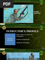 Perform The Army Combat Water Survival Test (CWST) | PDF | Swimming ...