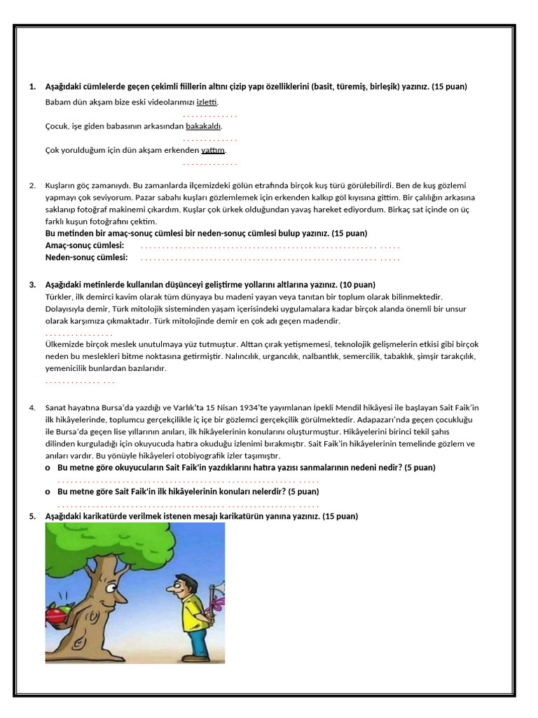 Siniflar Yaziliya Hazirlik 1 | PDF