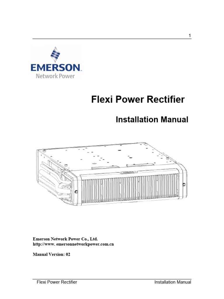 FPRA Installation Manual | PDF | Rectifier | Alternating Current