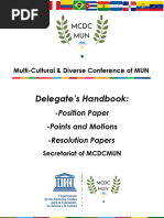 A Mun Guide To Points and Motions | PDF | Committee | Parliamentary ...