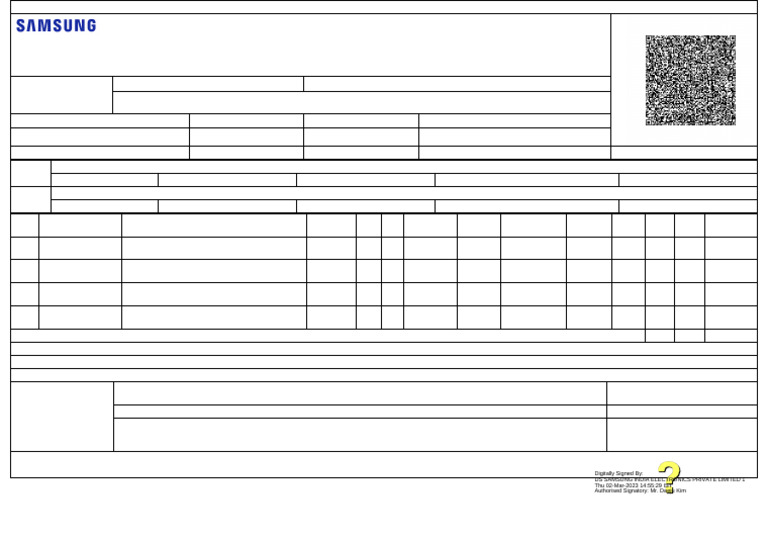 Samsung Invoice for Galaxy Buds2 | PDF | Invoice | Taxation