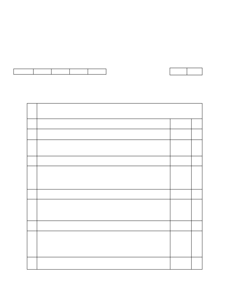 Cambridge School Pre-Board Marking Scheme | PDF