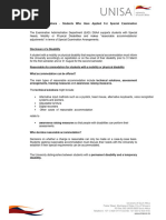 NSFAS Disability Annexure 2025 - Final | PDF | Disability | Visual ...