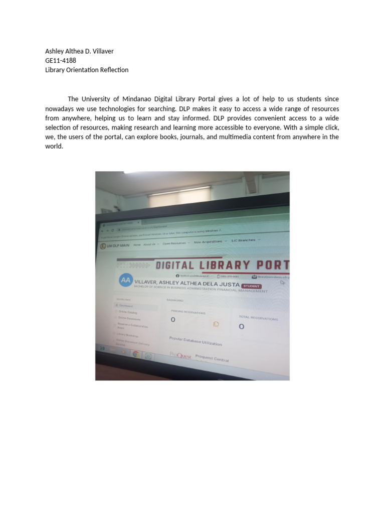 Ashley Althea D | PDF