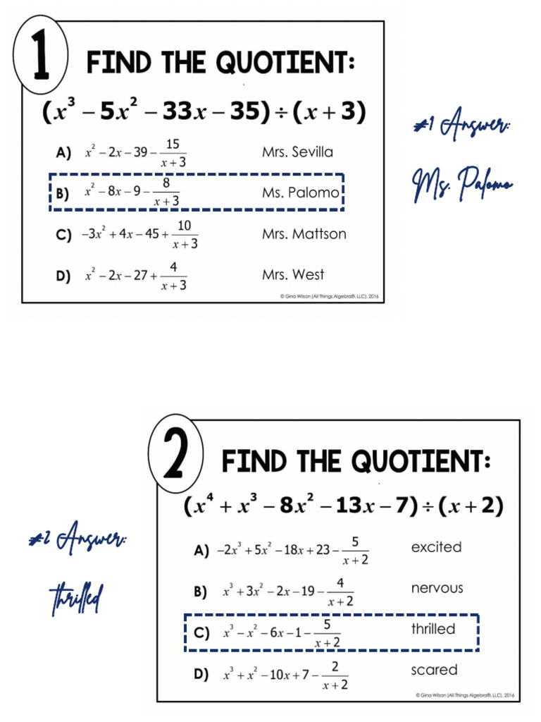 4-3 Math Lib Worksheet | PDF
