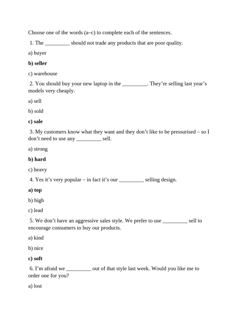 Multiple Choices | PDF