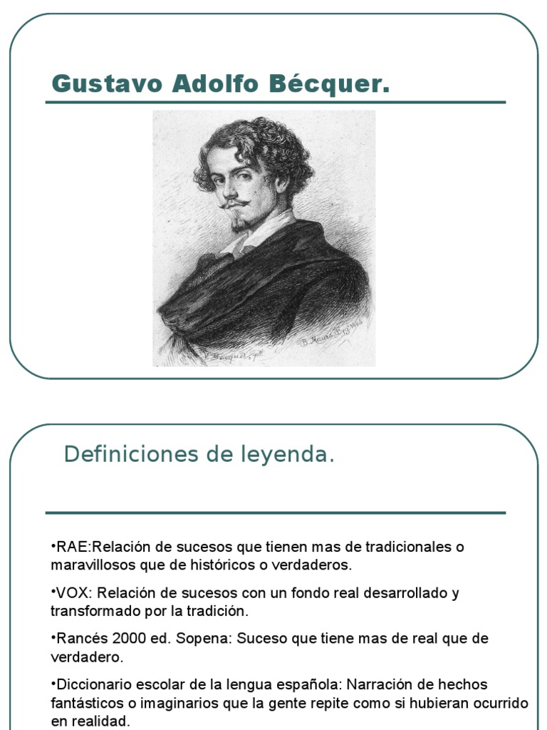Bécquer | PDF | Leyendas