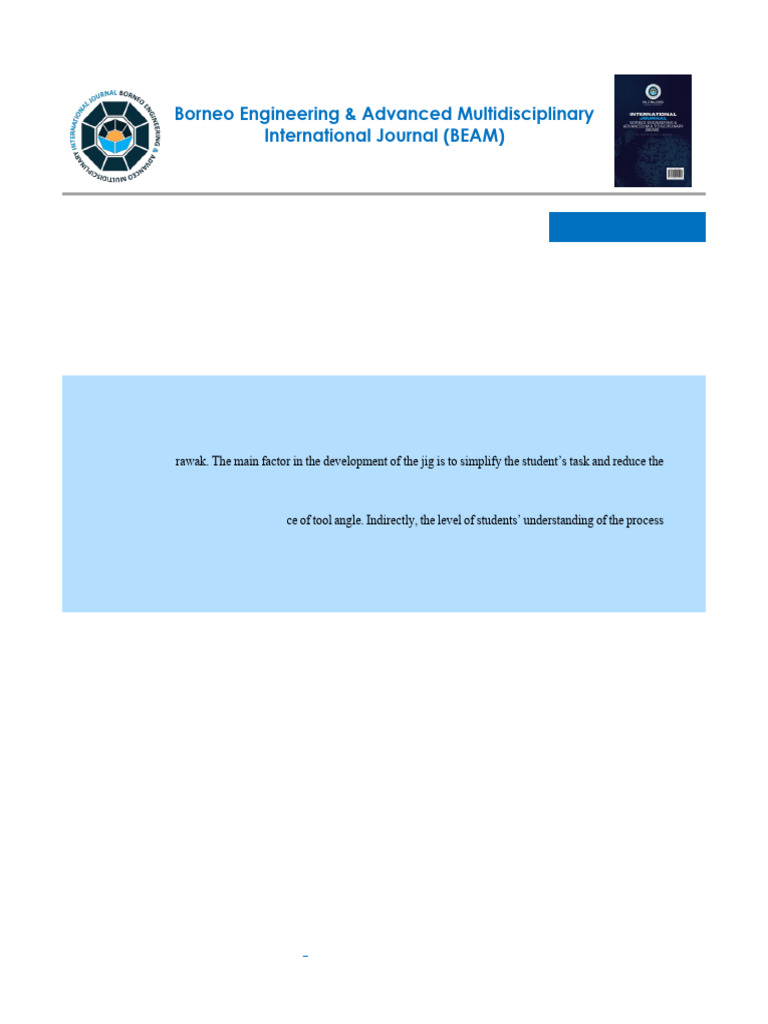 Jig Design for Four-Jaw Chuck Lathe | PDF | Tools | Industrial Processes