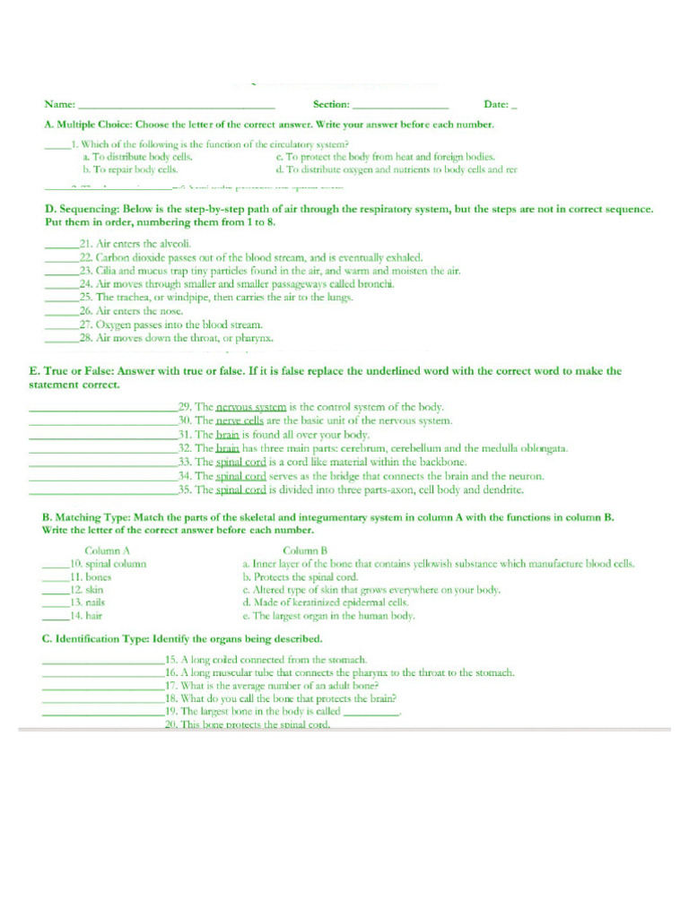 Summative Test Science q2 Grade 6 | PDF