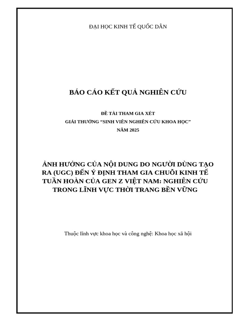 Báo cáo tổng kết final - 2025 | PDF