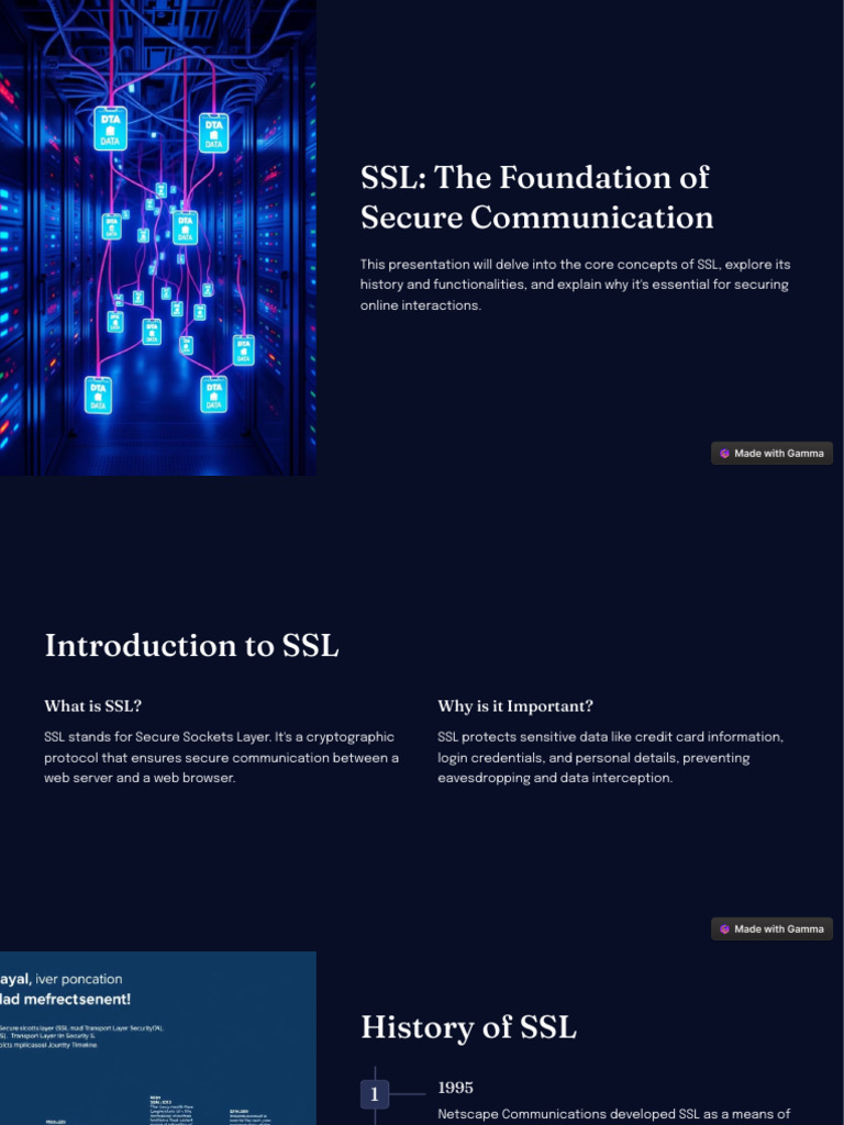 Understanding SSL for Secure Communication | PDF | Transport Layer ...