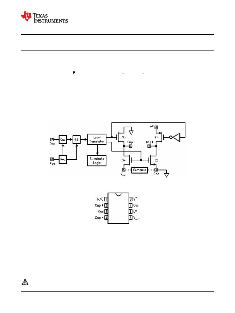 lmc7660 | PDF | Capacitor | Rectifier