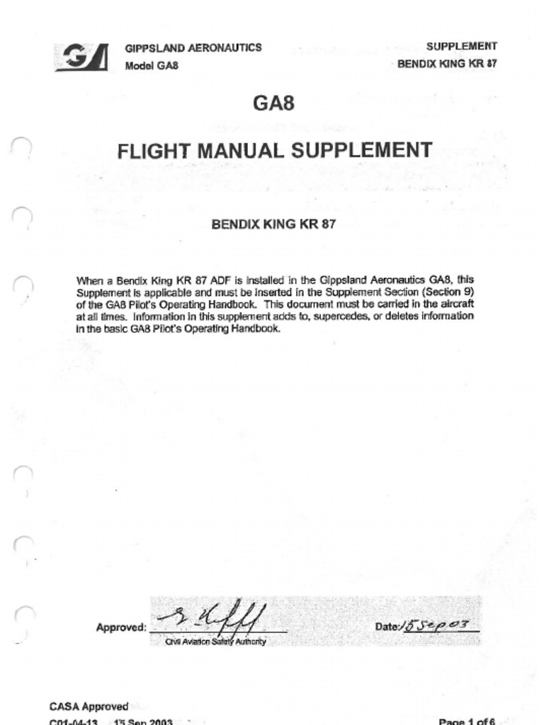 C01-04-13 - Bendix King KR-87 ADF | PDF