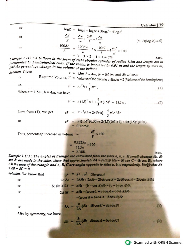 Solution Simultaneous Equations | PDF