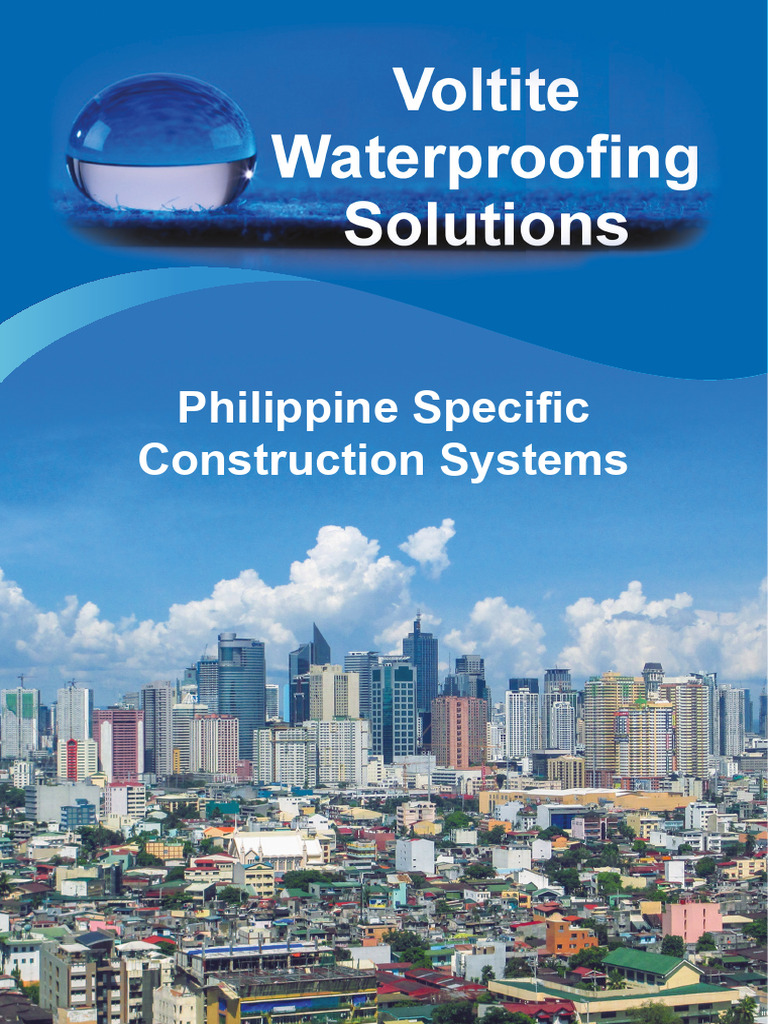 Voltite Waterproofing Solutions Philippines Brochure - Jul2024 | PDF ...