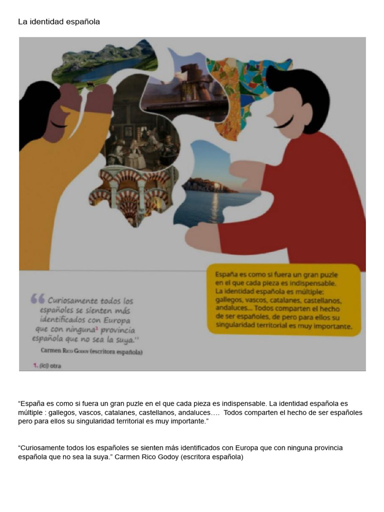 Copie de La Identidad Española | PDF