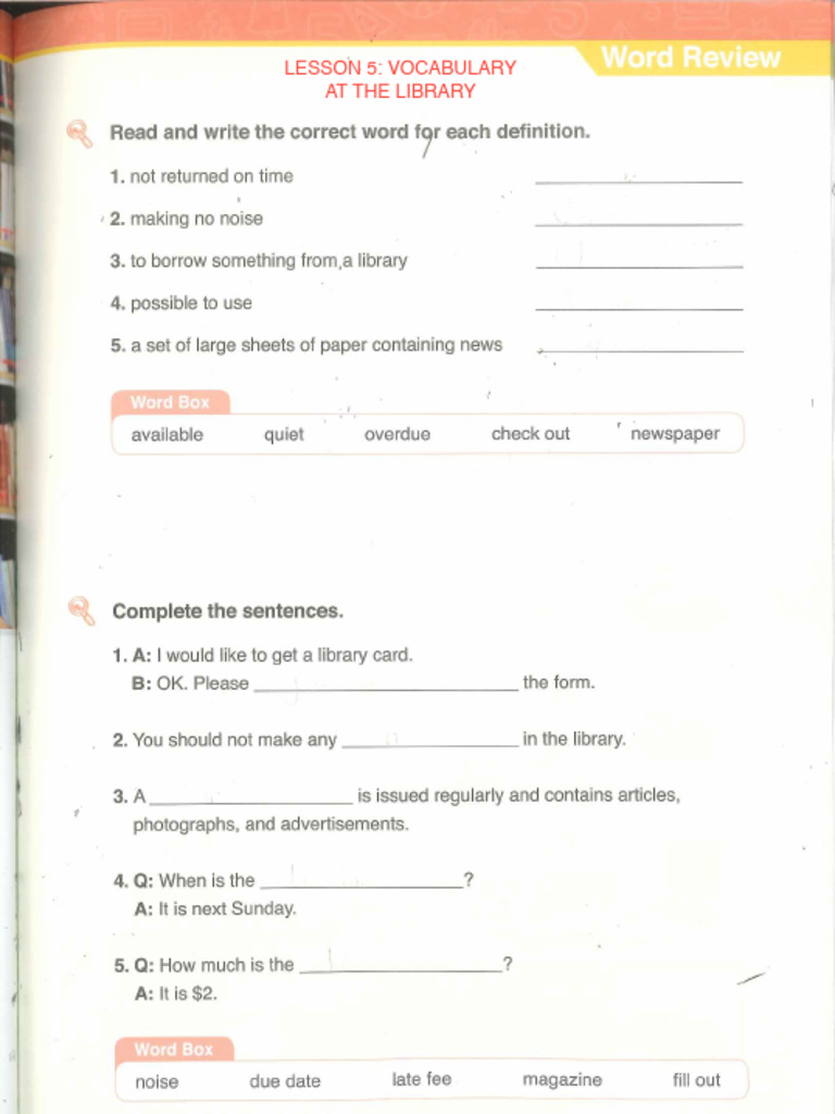 L5 - Vocabulary | PDF