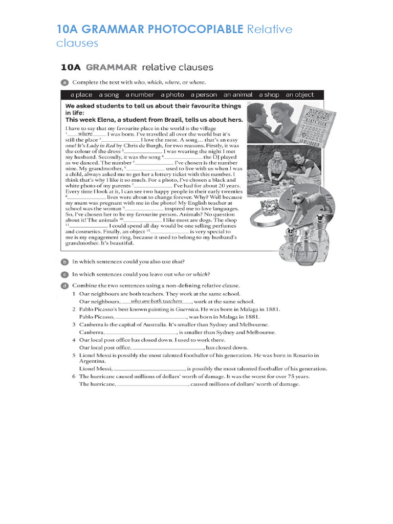 10a Grammar Teachers With Answer Keys | PDF