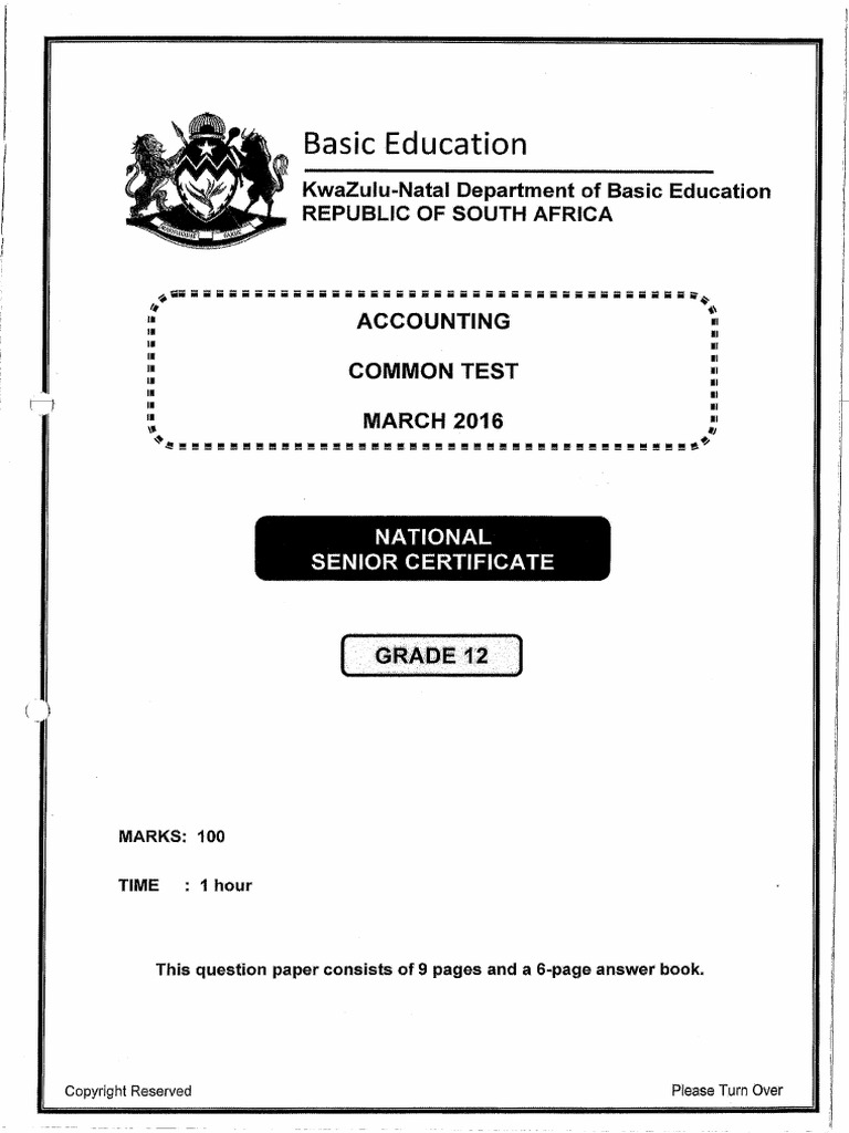 2016-ACC-MAR-2016-PROV-QP-MEMO | PDF