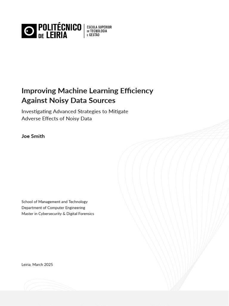 Polytechnic University of Leiria Thesis Template | PDF | Computer File ...