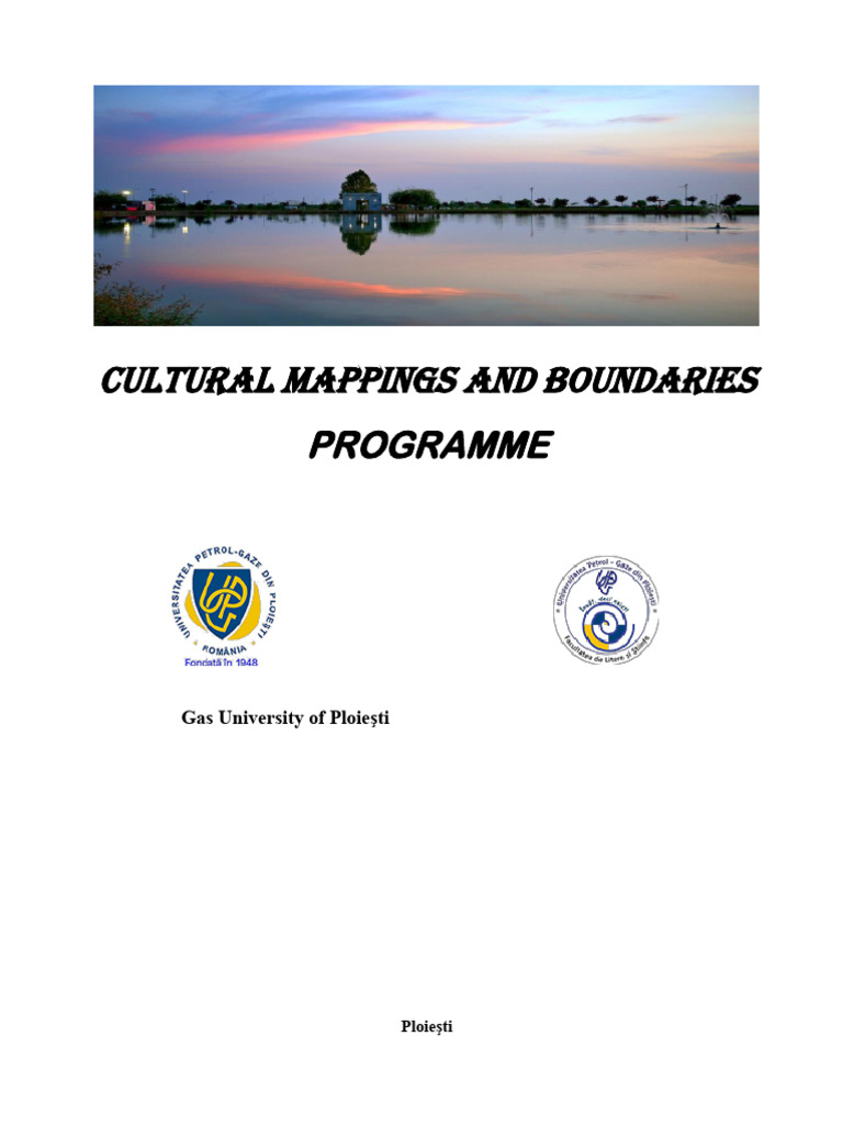 Conference Programme - Cultural Mappings and Boundaries | PDF | Linguistics