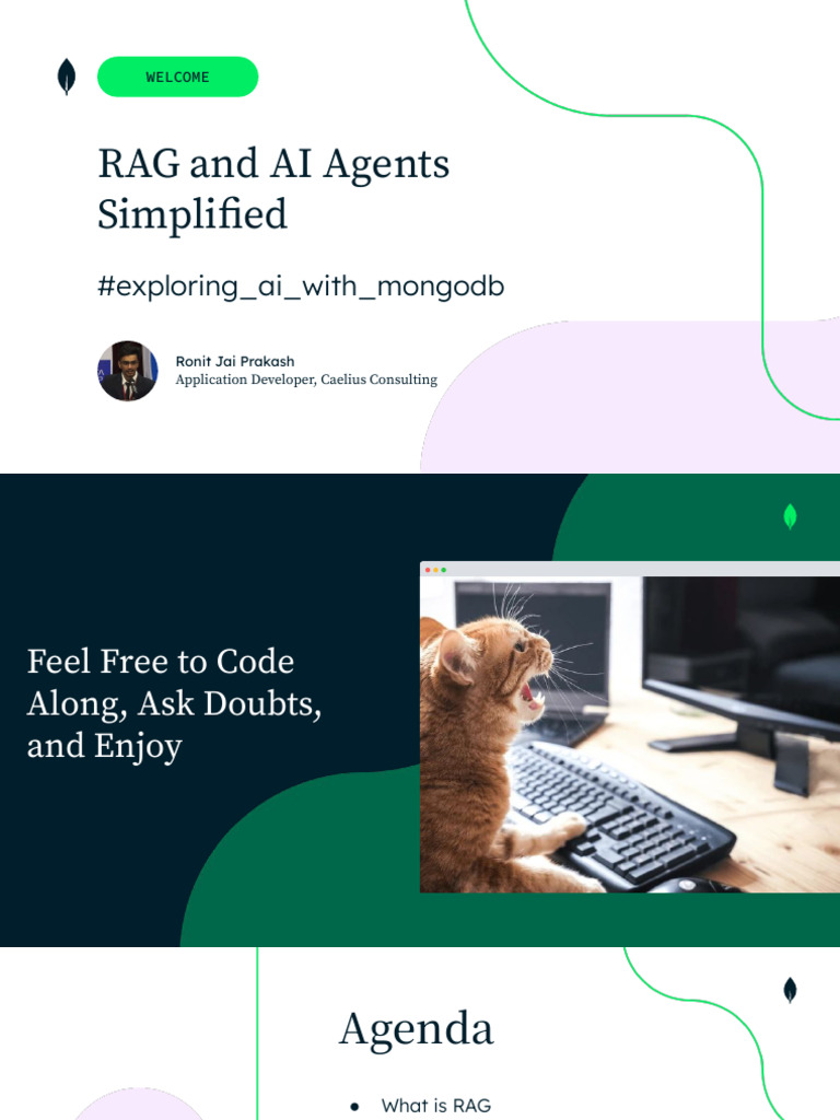RAG and AI Agents Simplified | PDF