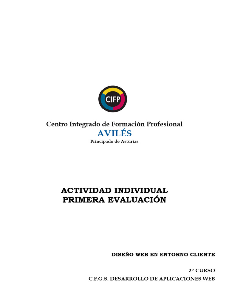 DWEC Actividad 1EVAL | PDF | Modelo de objeto de documento | Tipo de datos