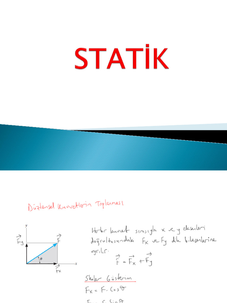 2 Hafta Statik | PDF