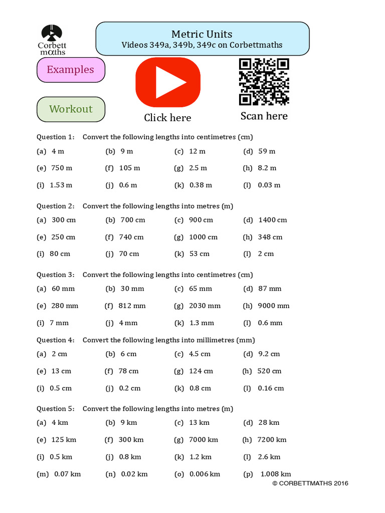Metric Units | PDF | Litre | Kilogram