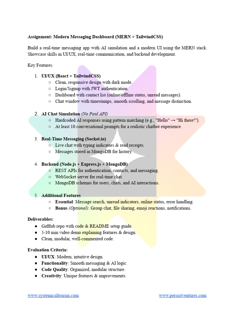 Assignment Full Stack-1 | PDF