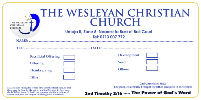 Justin Church Enveloipes | PDF