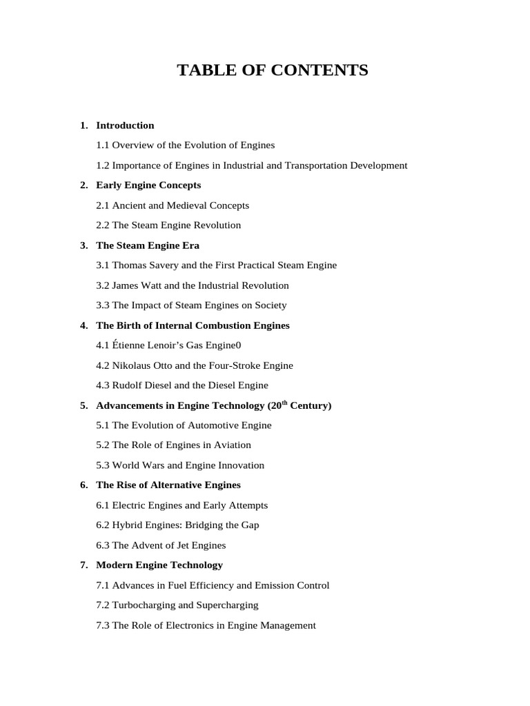 Evolution of Engine Technology Overview | PDF | Engines | Electric Vehicle