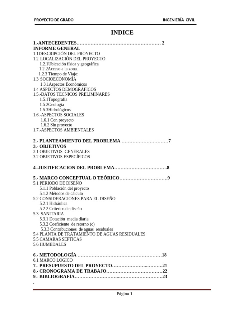 Perfil Final de Final | PDF | Alcantarillado | Agua