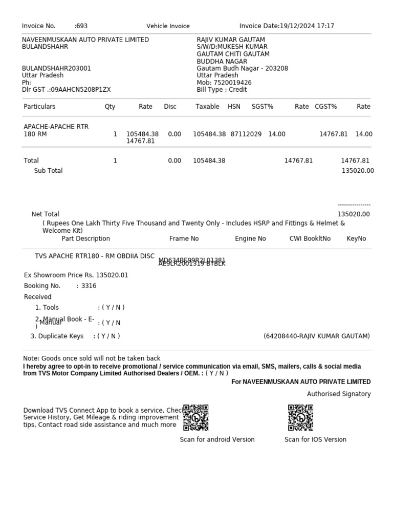 Rajiv Kumar Gautam Bill | PDF