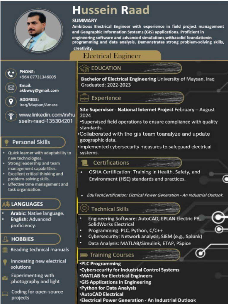 Hussein Raad (CV) | PDF
