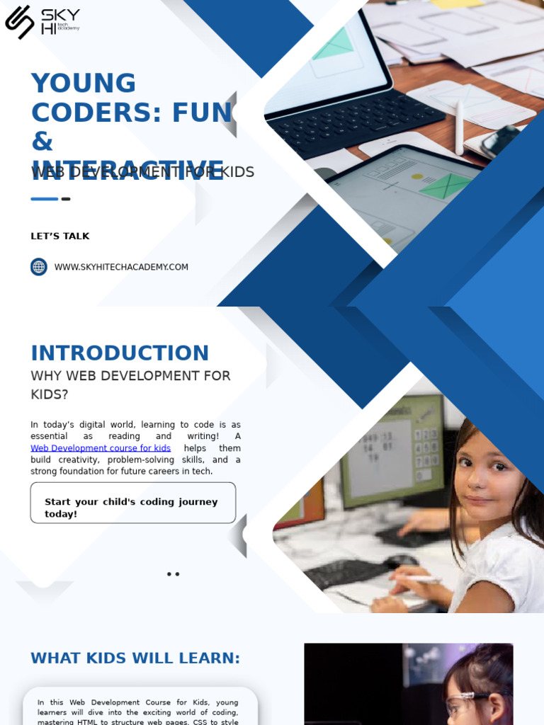 Young Coders Fun & Interactive Web Development for Kids | PDF | World Wide Web | Internet & Web