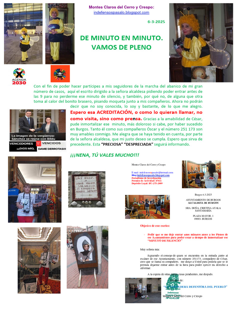 De Minuto en Minuto - Vamos de Pleno. ¡Qué Buen Vasallo! | PDF