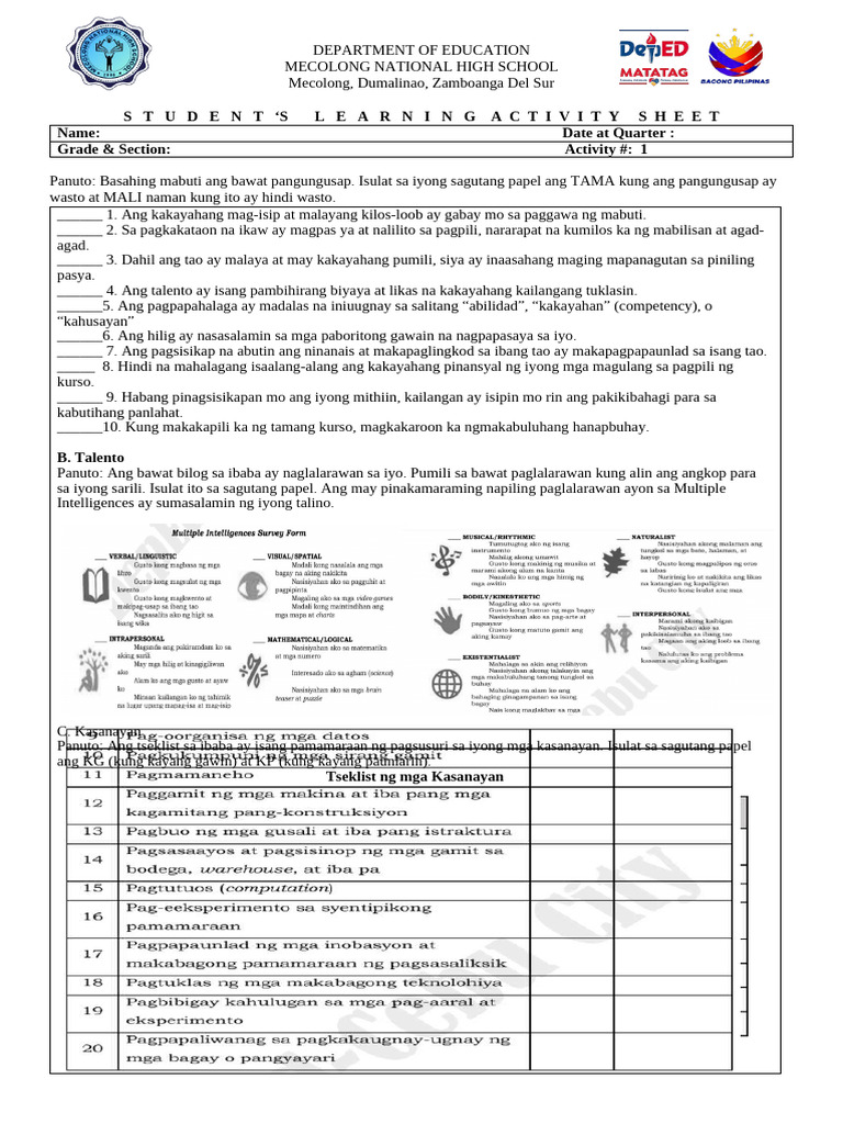 Esp 9 q3 M3 | PDF