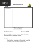 FS2 Episode 10 | PDF | Lesson Plan | Learning