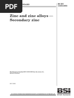 1) ISO 4042 - Electrolytic - Zinc - Coating | PDF | Zinc | Metals