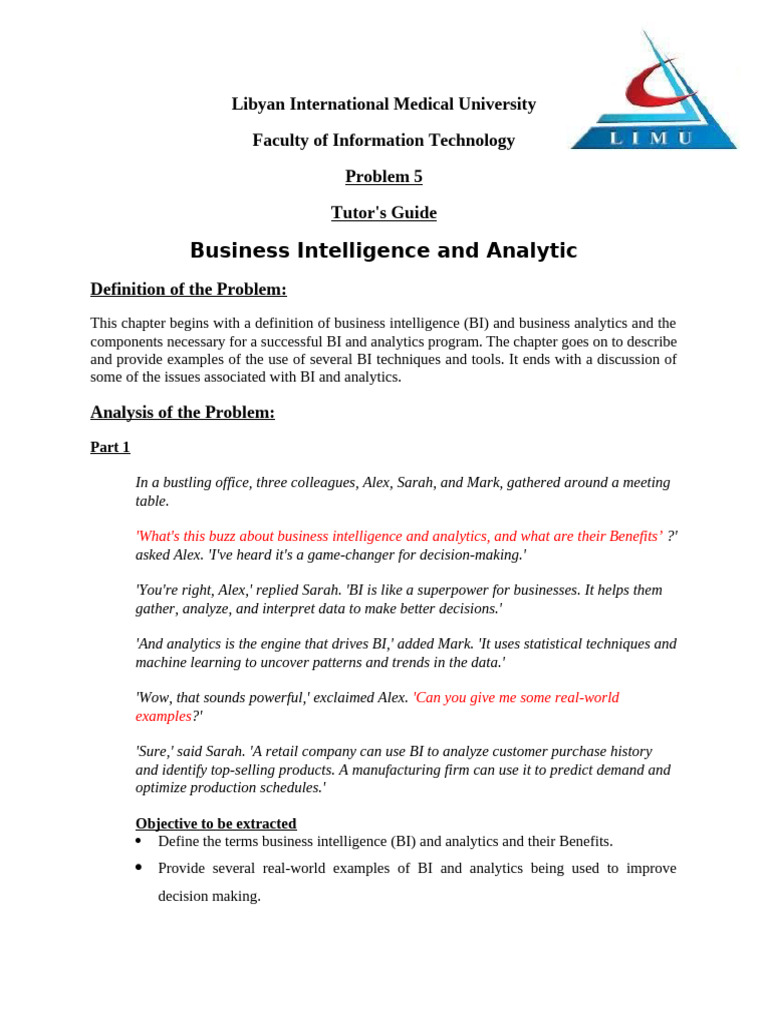 Business Intelligence: Key Concepts & Tools | PDF | Business Intelligence | Analytics