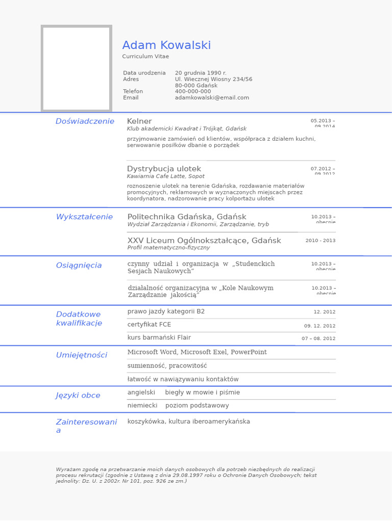 szablon-cv2-gratka | PDF