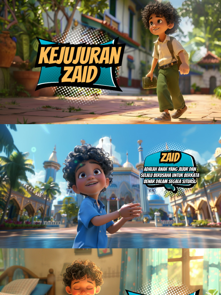 Kejujuran Zaid: Nilai Dalam Islam | PDF