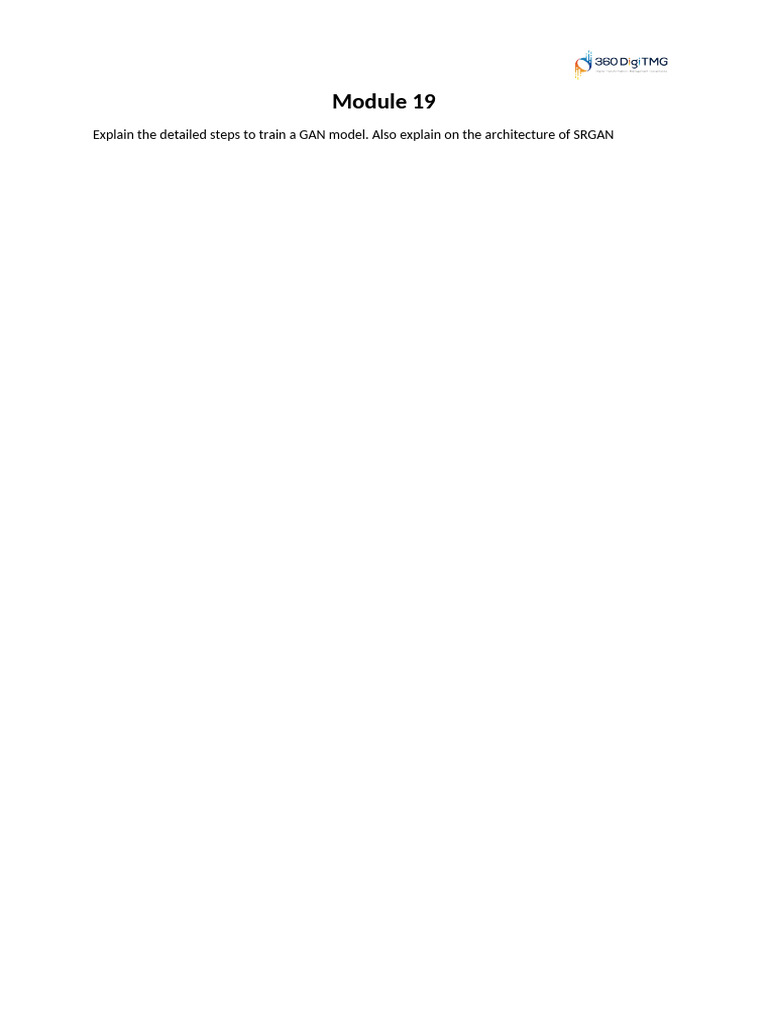 GANs and Types of GAN's | PDF